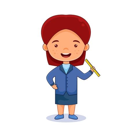 Мультяшный мальчик дружелюбный красивый мужчина в рабочей одежде