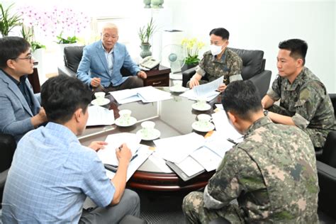 국방시설본부 충청시설단 건설협회 간담회 개최