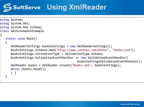 Working With XML Data In Net Online Presentation