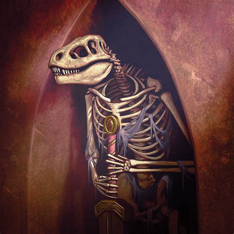 Lizard Skeleton Abstract Paintings Free Illustration Lizard