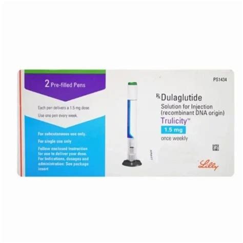 1 5mg Trulicity Dulaglutide Injection At ₹ 6000 Box Nagpur Id