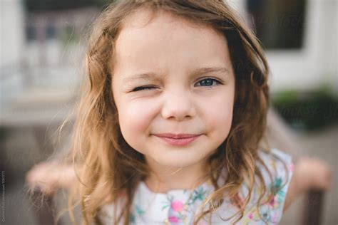 The New Wink Face By Stocksy Contributor Courtney Rust Stocksy