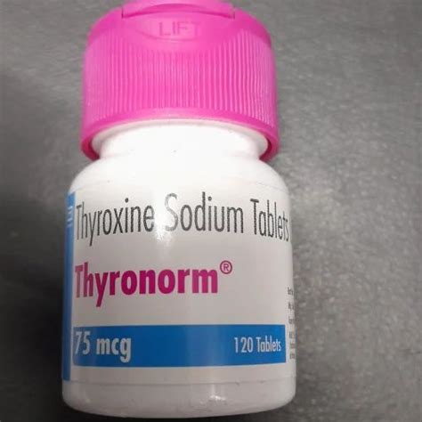 Thyronorm 75 Mcg Tablets At Rs 250 Bottle Thyronorm Tablet In Nagpur Id 2854790624433