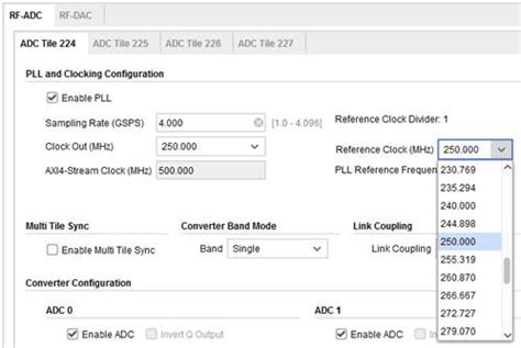 LMK04208 LMK04208 And LMX2594 Configuration For Clocking The Xilinx Zcu111 RFSoC Demo Board