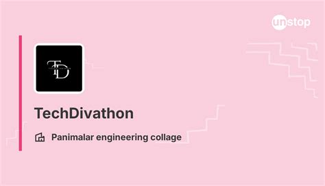 Techdivathon Empowering Women In Tech 2024 Unstop