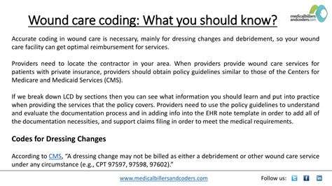 PPT Wound Care Coding What You Should Know PowerPoint Presentation ID 10636409
