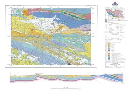 نقشه زمین شناسی الشتر Modisacademy