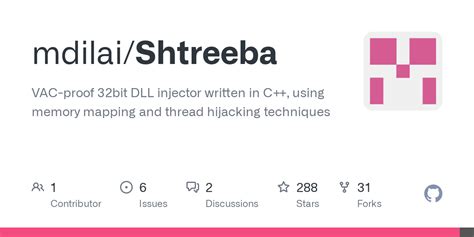 Github Mdilaishtreeba Vac Proof 32bit Dll Injector Written In C Using Memory Mapping And