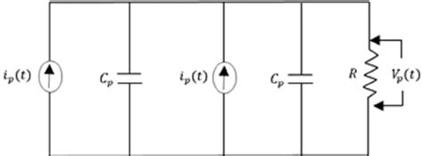 Electrical Circuit Showing The Parallel Connection Of The Piezoceramic Download Scientific