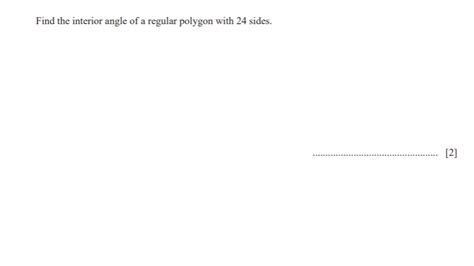 Angles Past Paper Questions For IGCSE Cambridge Revise Right Now