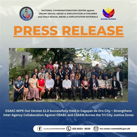 National Osaec Wipe Out Version 11 0 Successfully Held In Cagayan De Oro City Strengthens