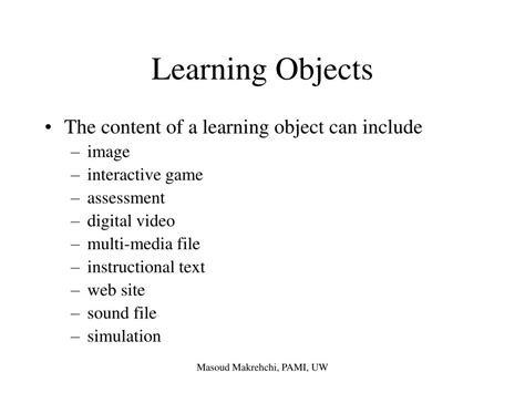 Ppt Learning Object Metadata Powerpoint Presentation Free Download