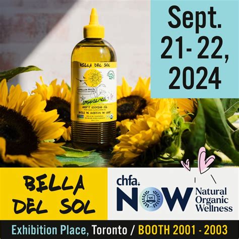 Cho America On Linkedin Were Showcasing Bella Del Sol Premium Cooking Oils And Debuting New Terra…