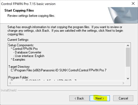 Download And Install Panasonic Plc Programming Software Fpwin Pro 7 Motive Automation