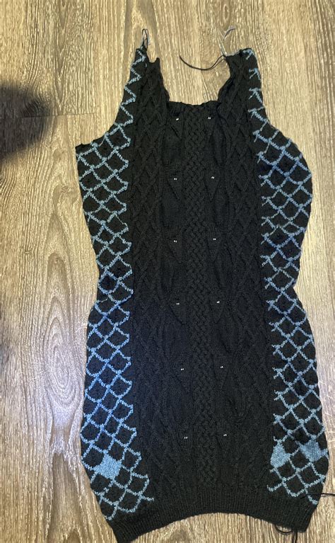My First Attempt At Creating A Pattern Wip Rknitting