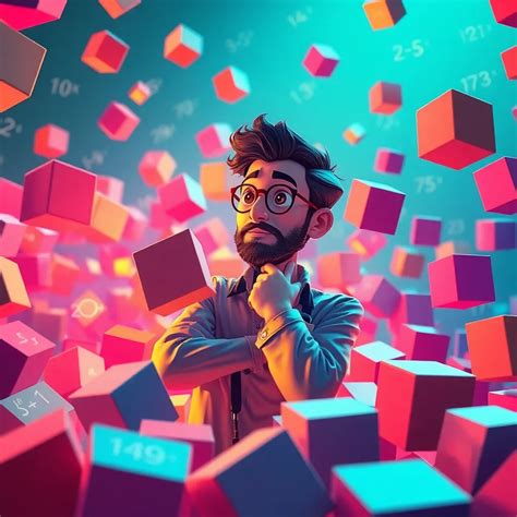 The Spinning Cube Equation Text Game — Infinity Arcade