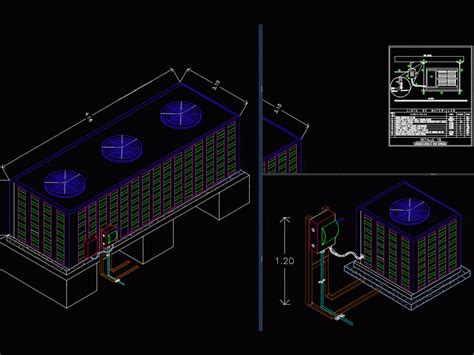 Air Handlers 2d Dwg Block For Autocad • Designs Cad