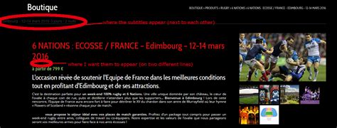 Php Woocommerce Product Subtitle Is Misplaced Stack Overflow