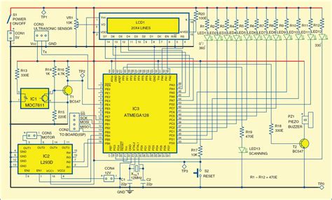 Microcontroller Based Ultrasonic Radar Full Project With Source Code