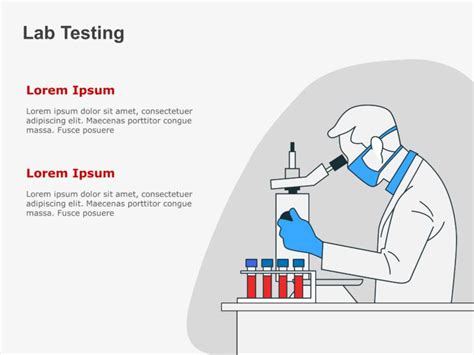 Animated Lab Testing PowerPoint Template