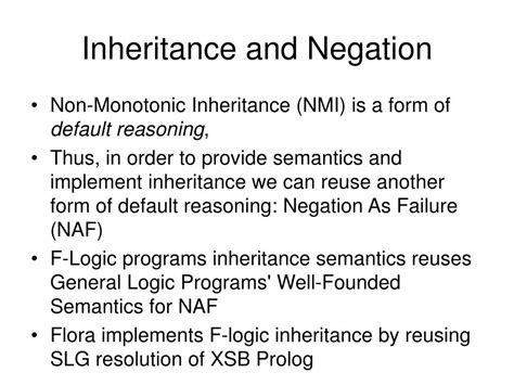 Ppt Object Oriented Rules And Inheritance Powerpoint Presentation