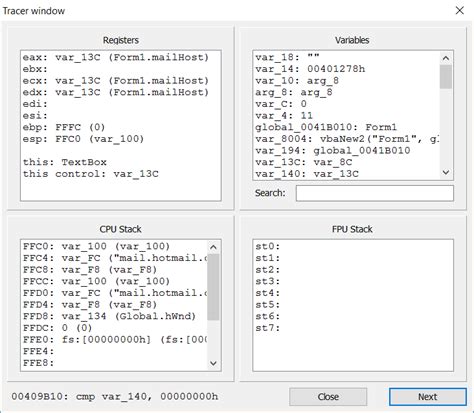 Dotfix Software Vb Decompiler Tracing Features