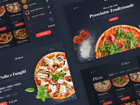 Pizza Restaurant UI UX Concept Design By EKKO On Dribbble