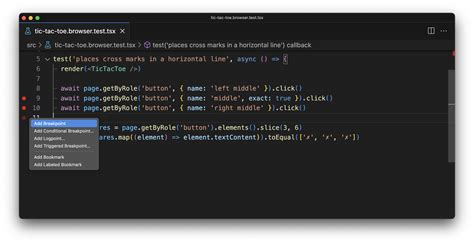 💪 03 Breakpoints 04 Debugging Tests React Component Testing With Vitest