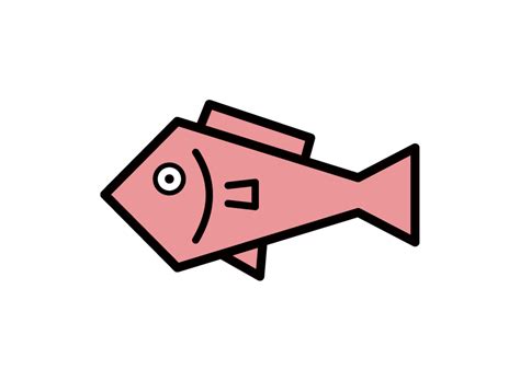 물고기 그림 무료 일러스트 소재집 Kukukeke