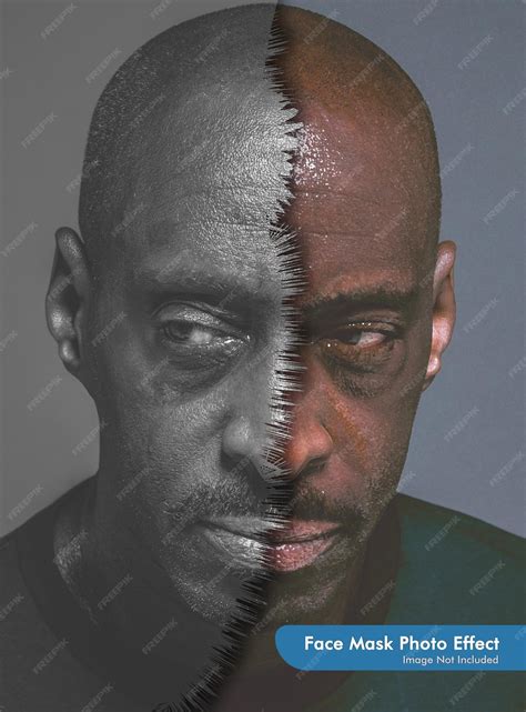 Premium Psd Face Mask Effect