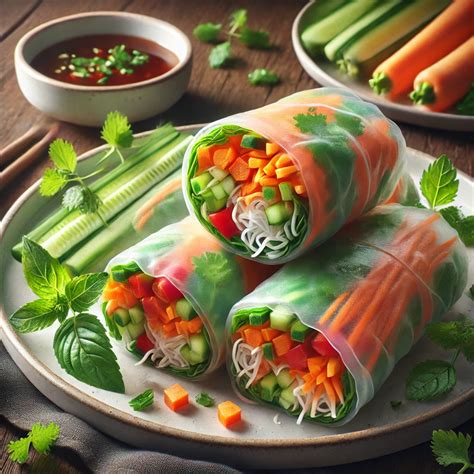 Tavaszi Tekercs Rizspapírban Könnyű és Egészséges Recept