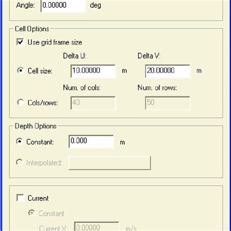 Map 2D Grid Dialog Download Scientific Diagram