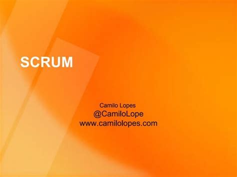 scrum presentation pptx