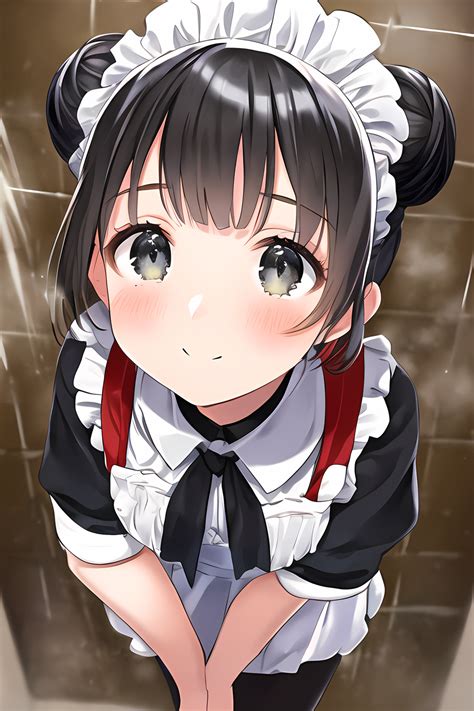 Beautiful Anime Kawaii Cute Maid Girl By Sianworld On Deviantart