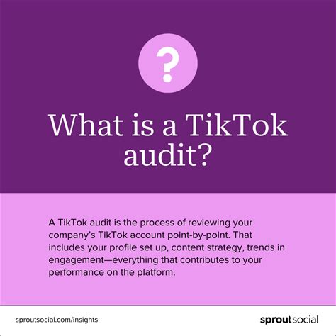 How To Conduct A Tiktok Audit In 6 Steps Sprout Social