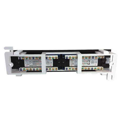 12 Port Cat5e Patch Panel Self Mount Patch Panel 110 Punch Down