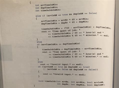 Solved The Statements In The Following Program Are Not In