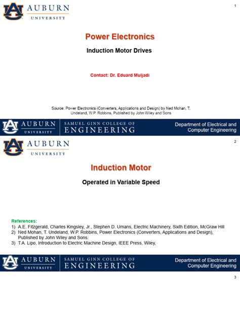 Induction Motor Drives Ws Ned Mohan Pdf Electric Motor Electrical Equipment