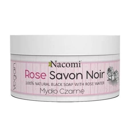 Nacomi Rose Savon Noir Mydło Czarne 125 G
