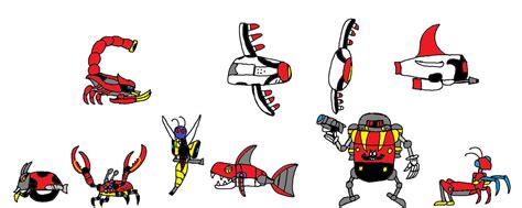 Badnik From Sonic Game My Design Version By Mrfox14062006part3 On Deviantart