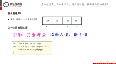 Java数组（笔记） Csdn博客