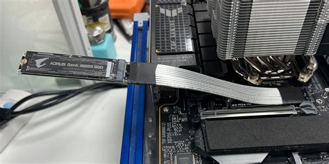 ADT Link M 2 NVMe SSD Extension Riser Cable