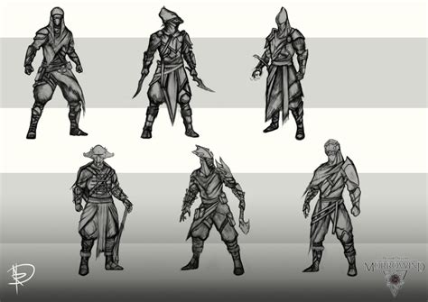 Artstation Beyond Skyrim Dunmer Low Tier Chitin Armor Pack 2