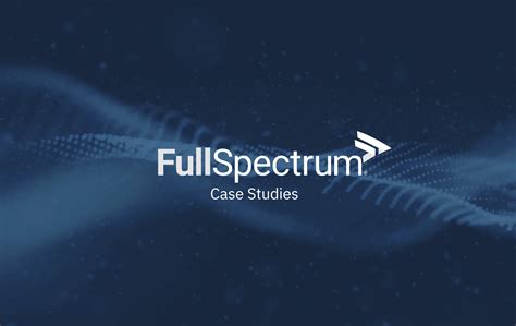 Case Studies Full Spectrum Software