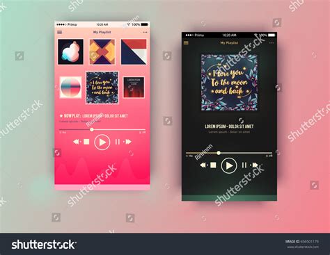 Set Flat Design Ui Elements Website Stock Vector Royalty Free Shutterstock