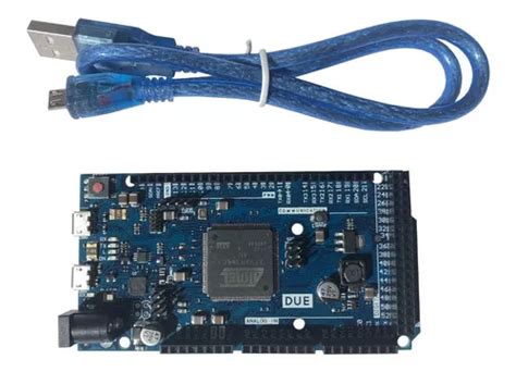 Placa Compatível Arduino Due R3 Atsam3x8e Armcortex M3 Cabo
