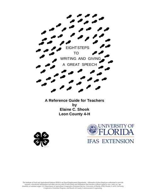 Speech Writing 8 Examples Format Sample Examples