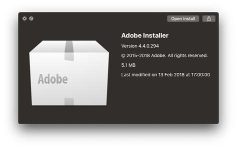 Macos Adobe Installers Not Working In Mojave Ask Different