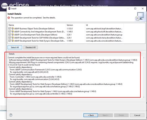 Solved Failing To Install ABAP Development Tools ADT It SAP Community Solved Failing To Install ABAP Development Tools ADT It SAP Community