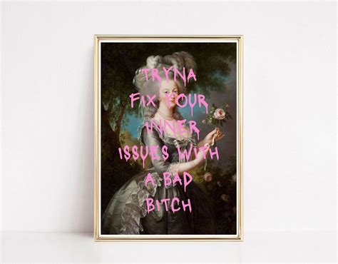 Fix Your Inner Issues With A Bad Bitch Altered Photo Altered Portrait